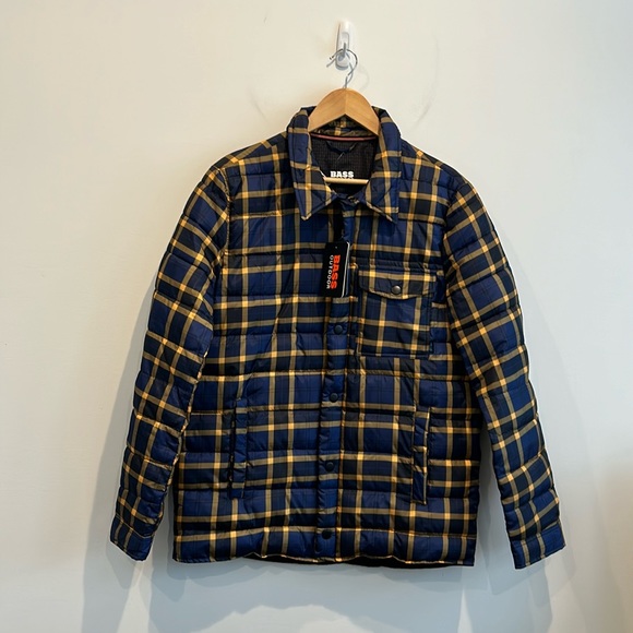 G.H. Bass & Co. | Jackets & Coats | New Bass Mens Zip Front Quilted ...